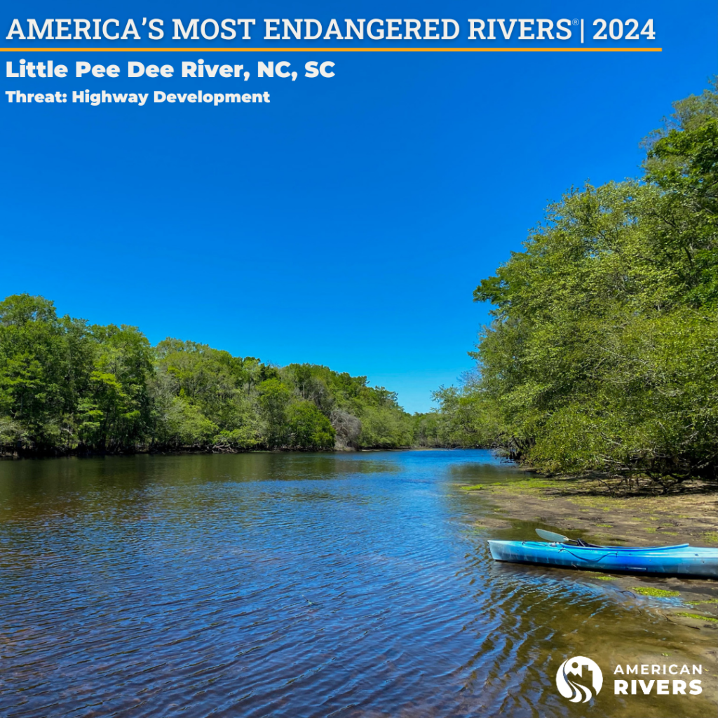 Little Pee Dee River Named One of America's Most Endangered Rivers® of ...